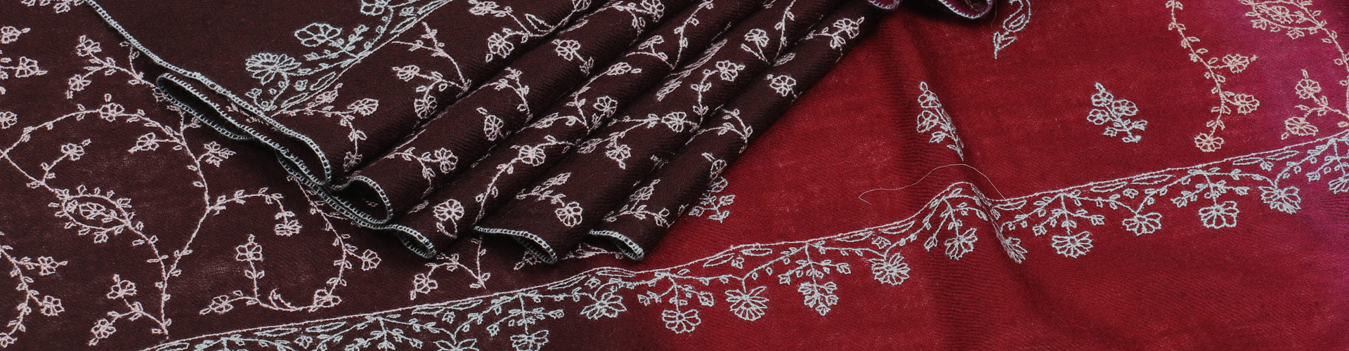 Embroidered Woolen Wraps – KashmirBox.com