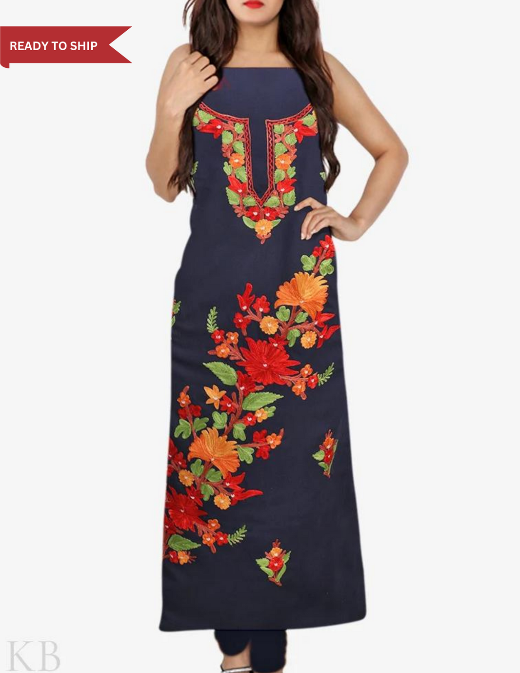 Buy Kashmiri Suits Online | Embroidered Summer Suits | KashmirBox ...