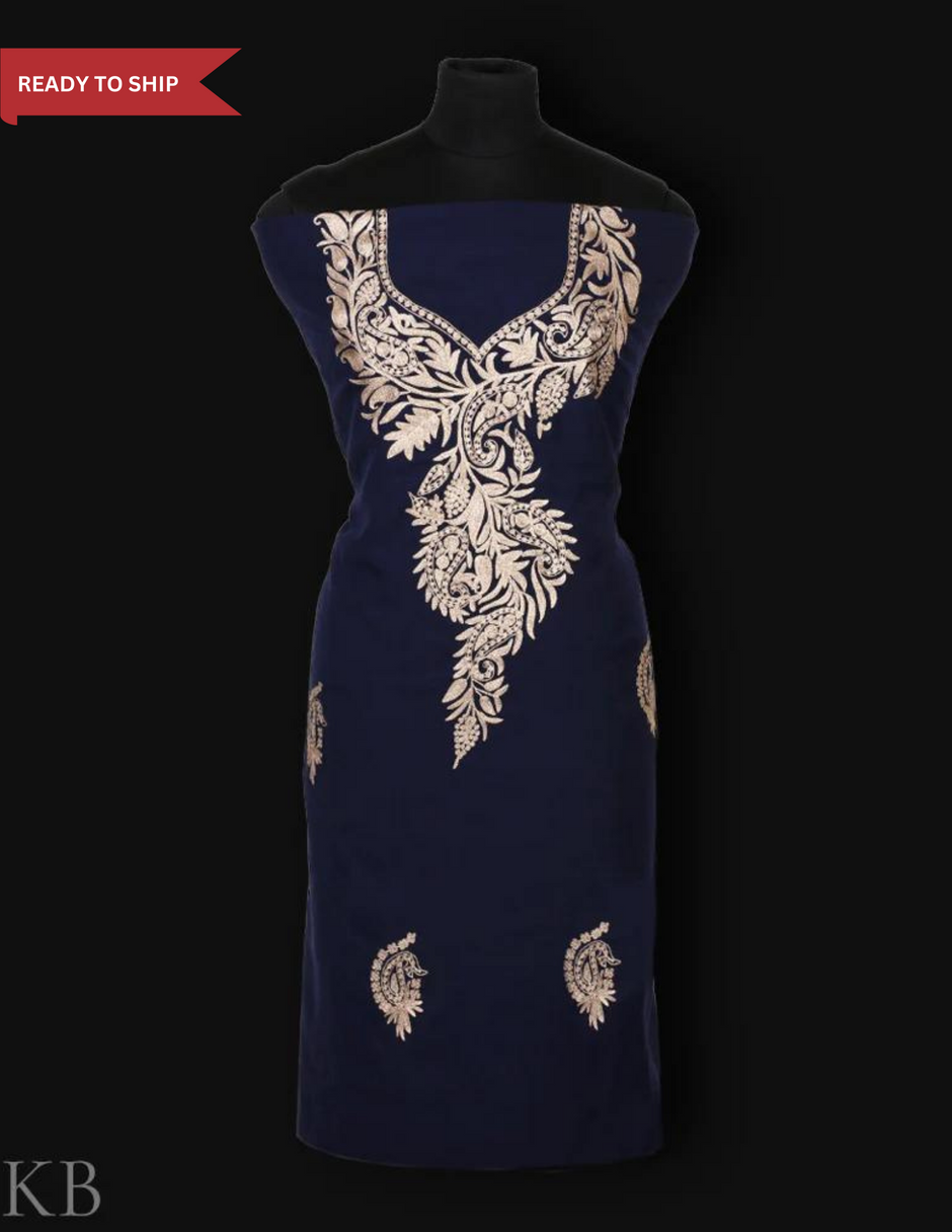 Buy Kashmiri Suits Online | Embroidered Summer Suits | KashmirBox ...