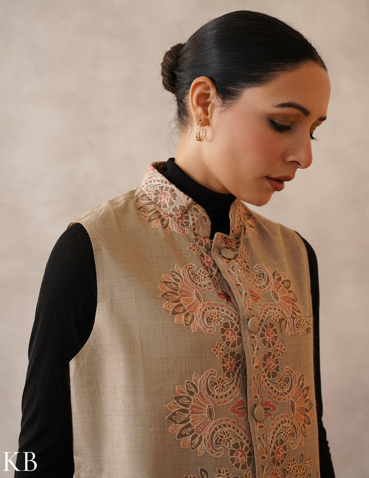 Buy oneline Embroidered Cashmere Jackets at best price in India ...