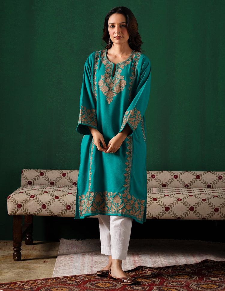 Buy Kashmiri Phirans Online | Kashmir Dress Online | Kashmirbox ...