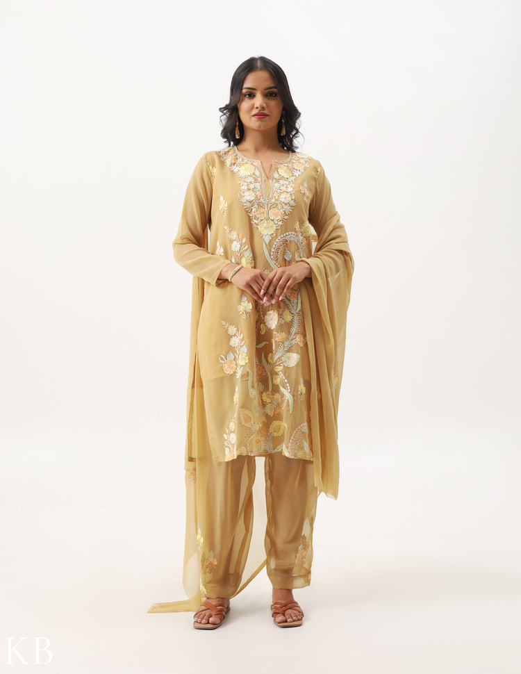 Buy Kashmiri Suits Online | Embroidered Summer Suits | KashmirBox ...