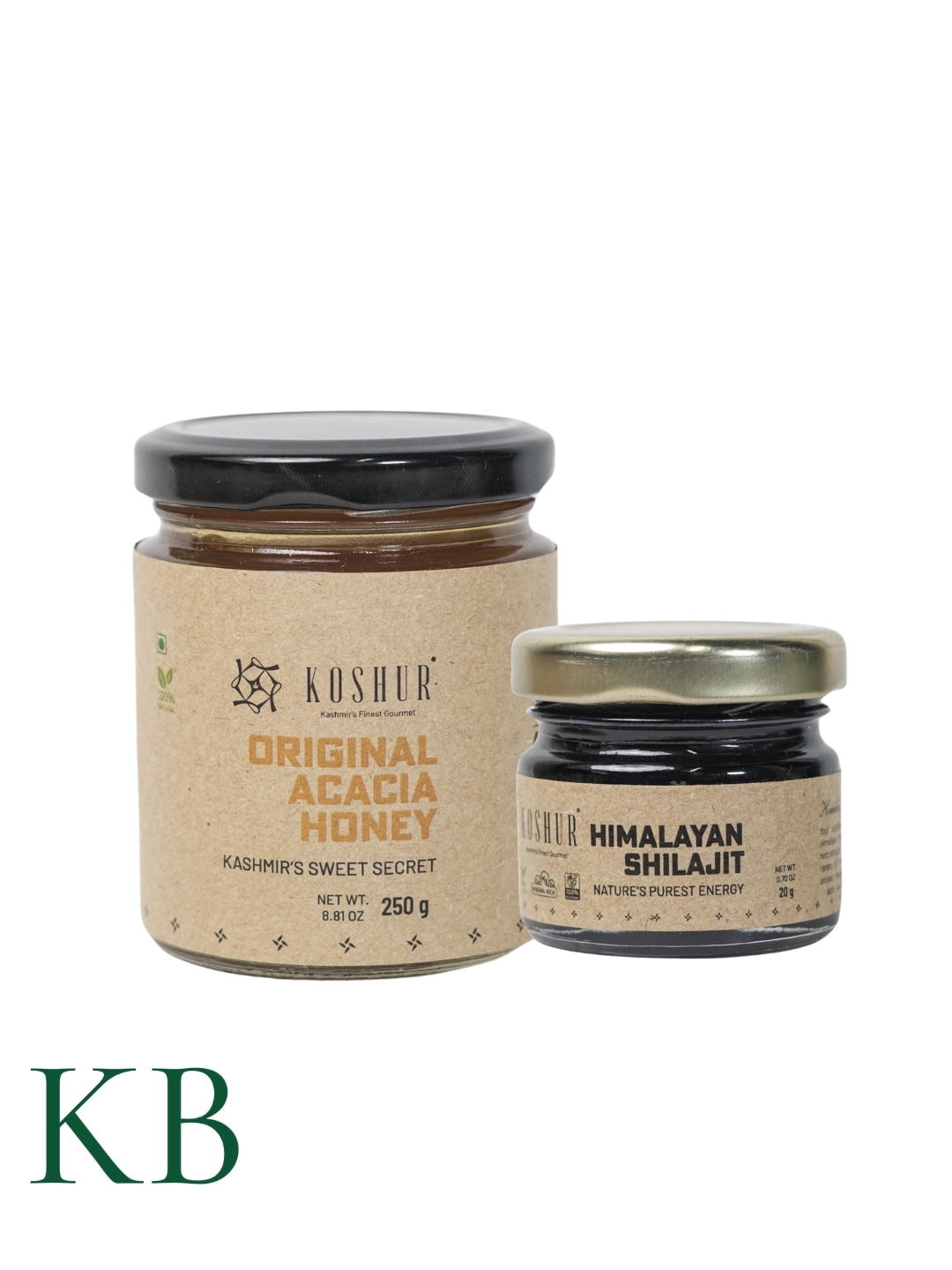 Koshur Kashmiri White Honey and Shilajit Combo – KashmirBox.com